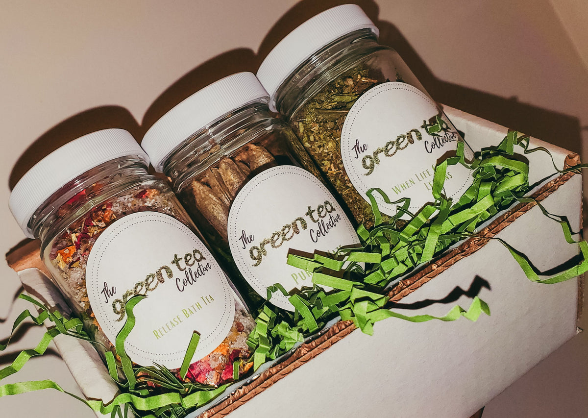 The Collective Gift Set - SOAK, STEEP & SMOKE – The Green Tea Collective